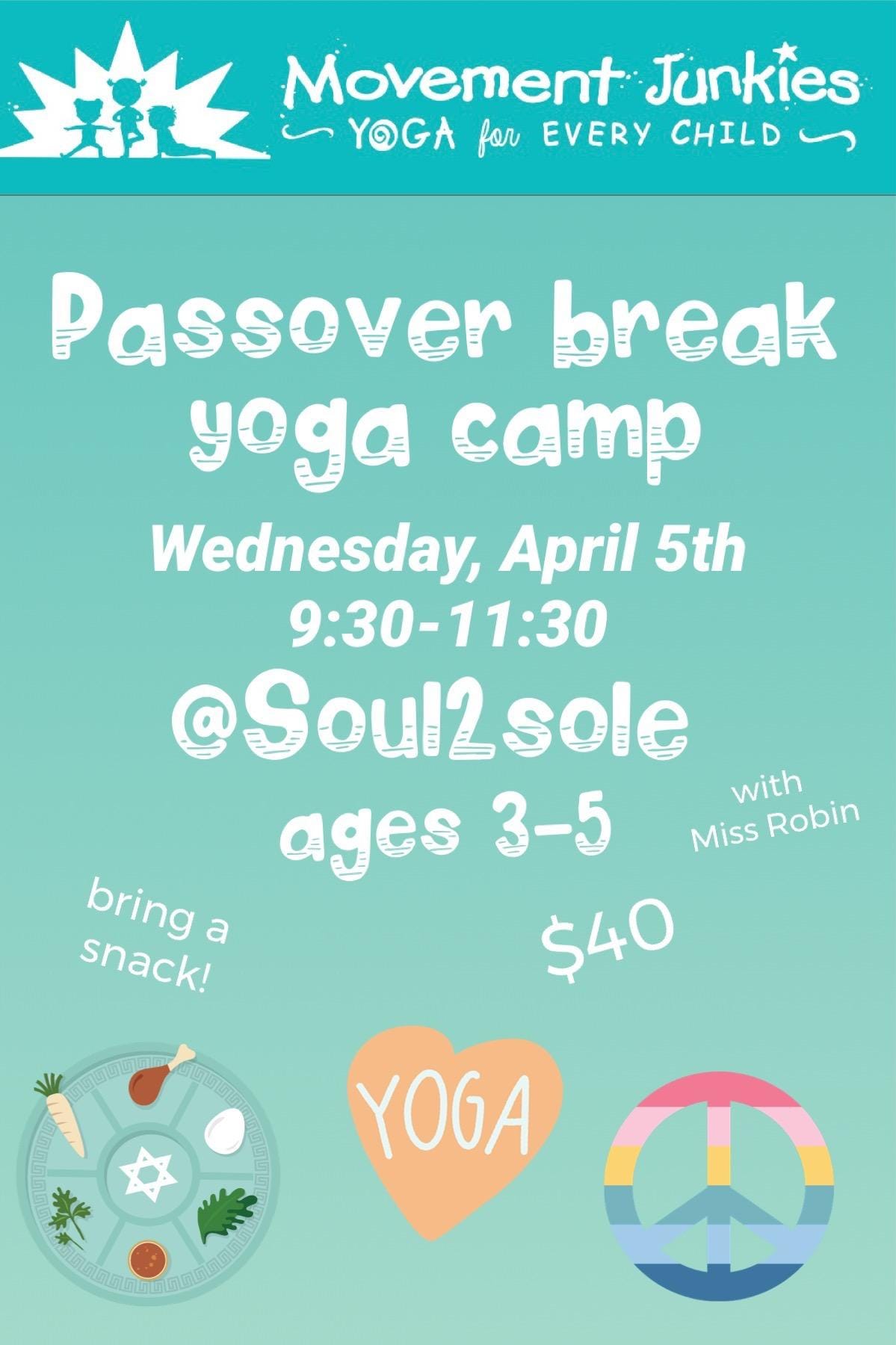 PassoverBreak Yoga – Yoga for Kids